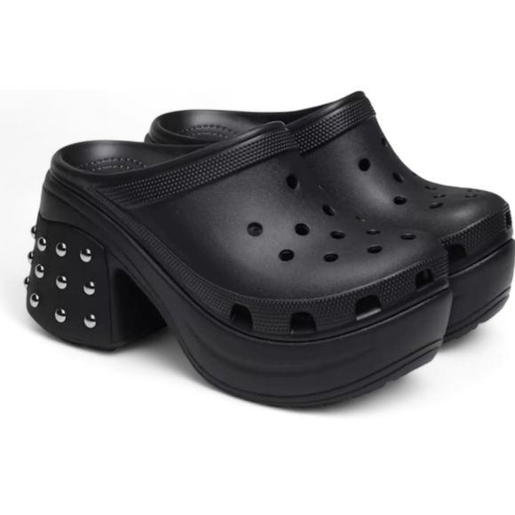 CROCS | Shoes | Crocs Platform Adult Siren Studded Clog Nwt | Poshmark